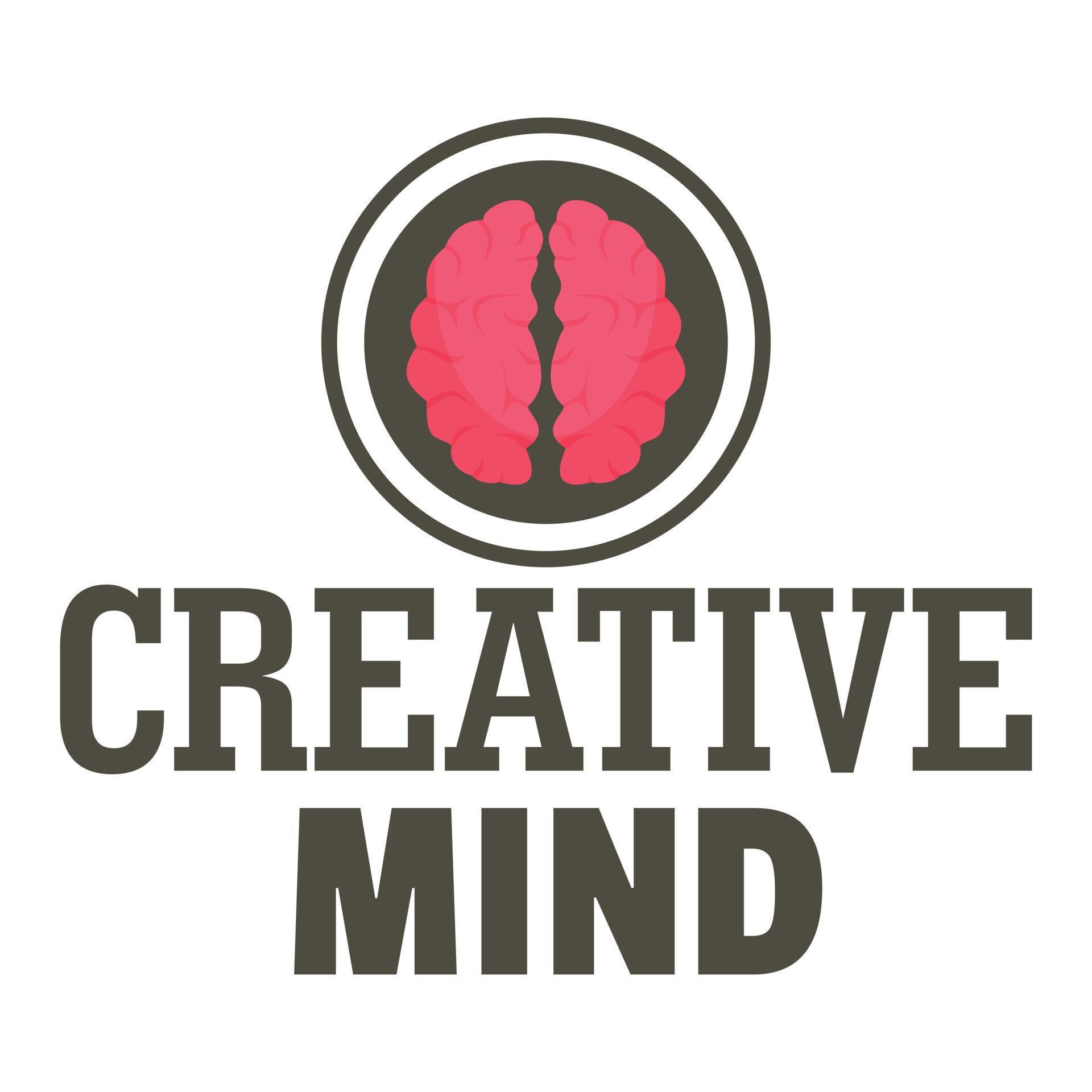 Creative mind logo, flat style 14607704 Vector Art at Vecteezy