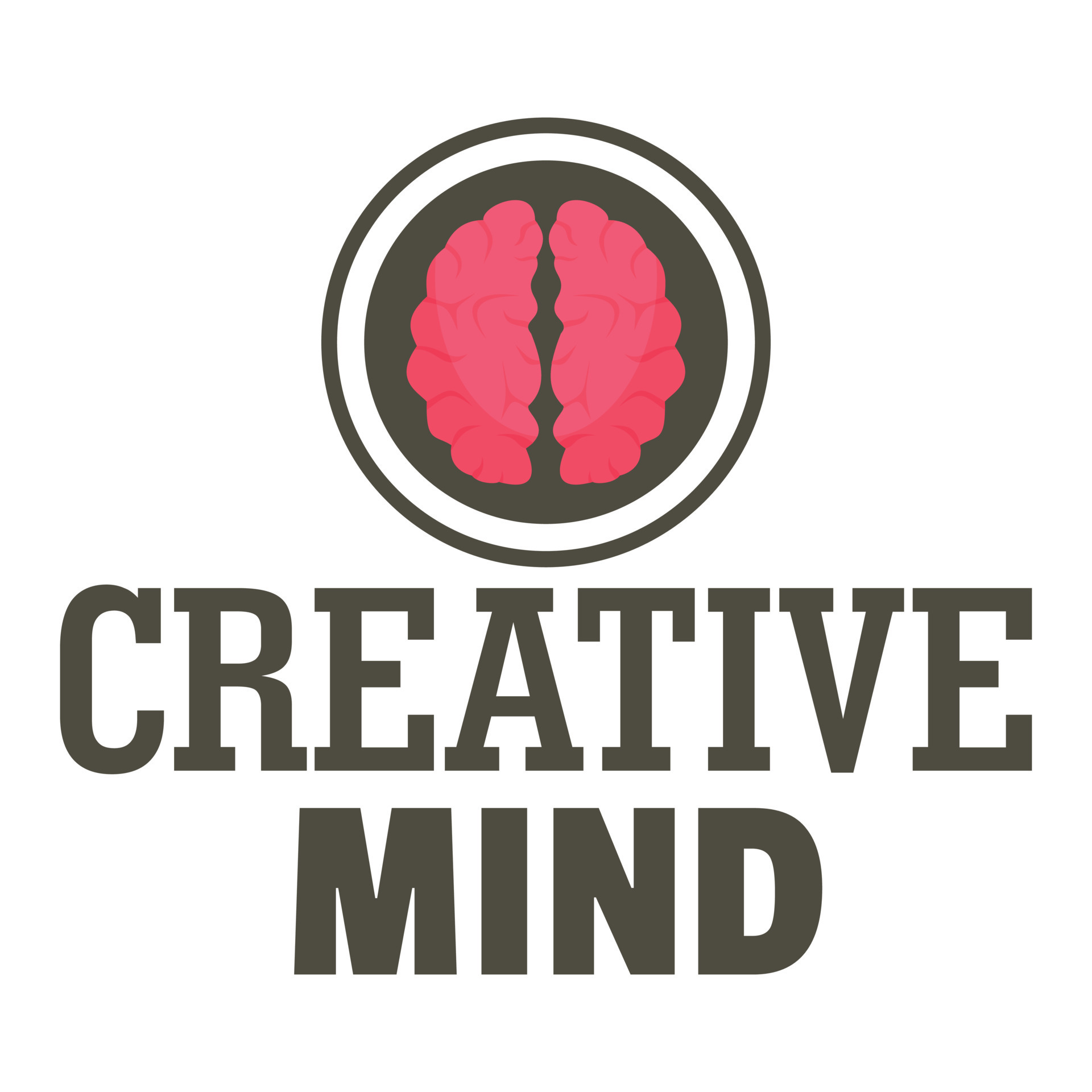 Creative mind logo, flat style 14607704 Vector Art at Vecteezy
