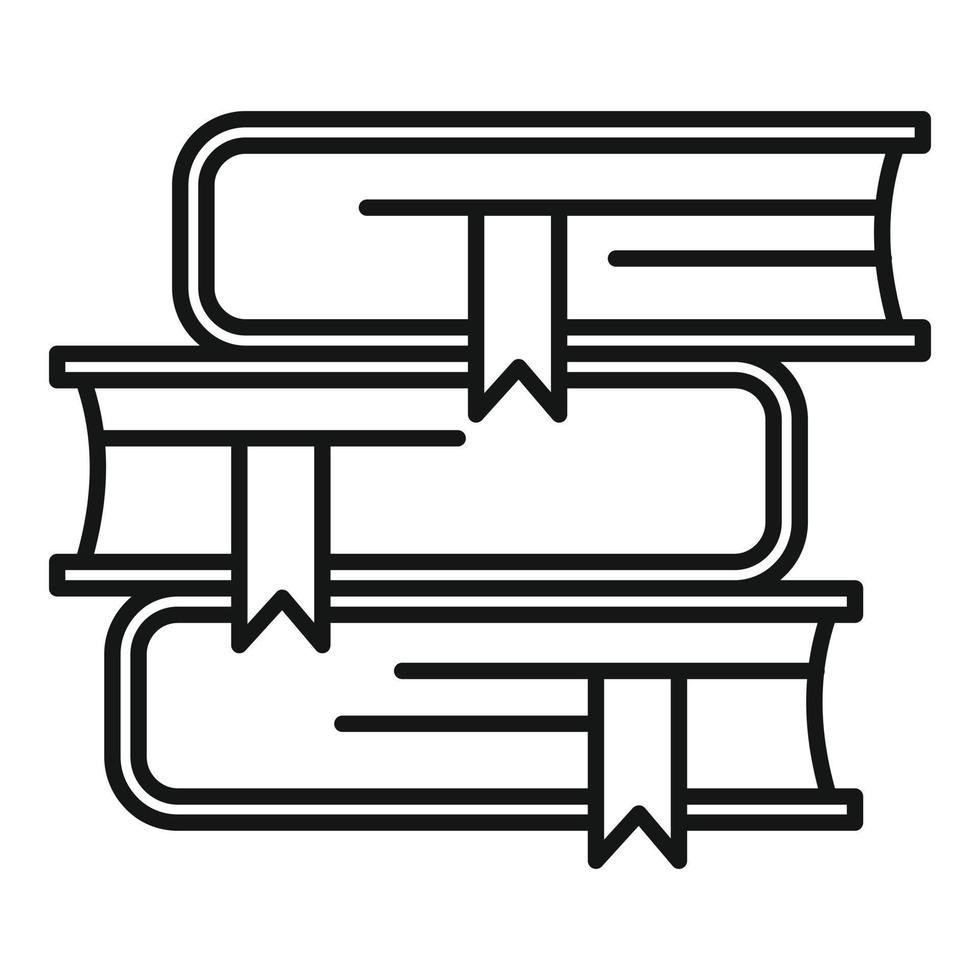 Book stack icon, outline style 14611510 Vector Art at Vecteezy Book stack icon, outline style 14611510 Vector Art at Vecteezy