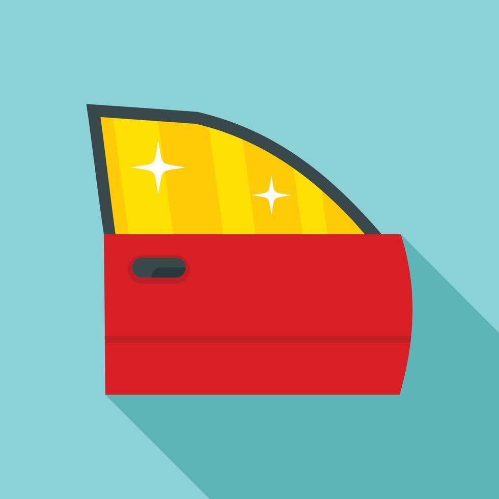Clean car door icon, flat style 14617831 Vector Art at Vecteezy Clean car door icon, flat style 14617831 Vector Art at Vecteezy