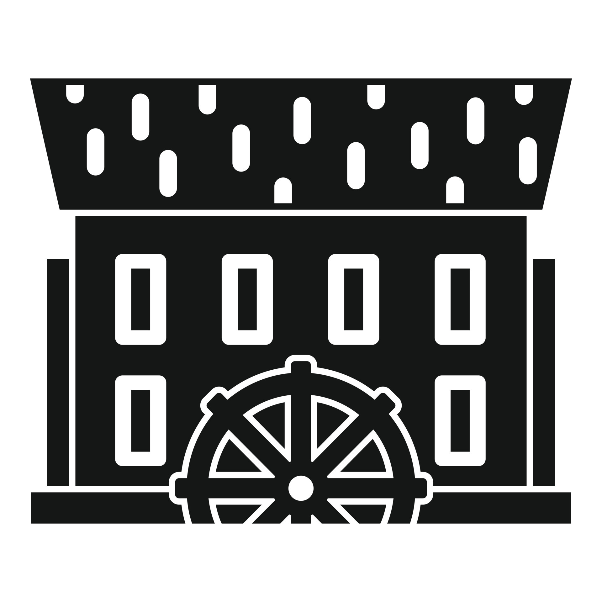 River Water Mill Icon Simple Style 14618633 Vector Art At Vecteezy