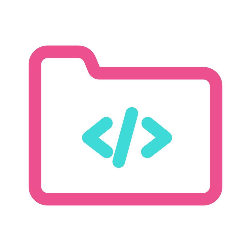 Coding Folder Icon Two Tone 14619641 Vector Art At Vecteezy 9974