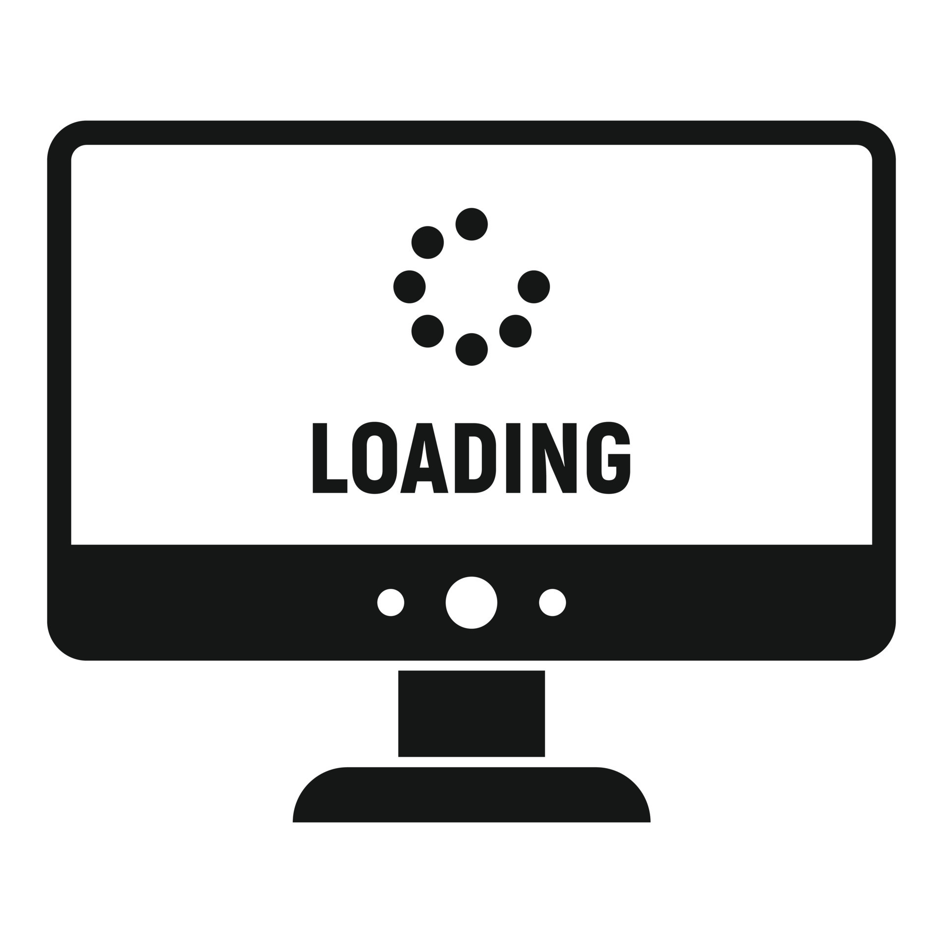 Loading computer update icon, simple style 14621395 Vector Art at Vecteezy