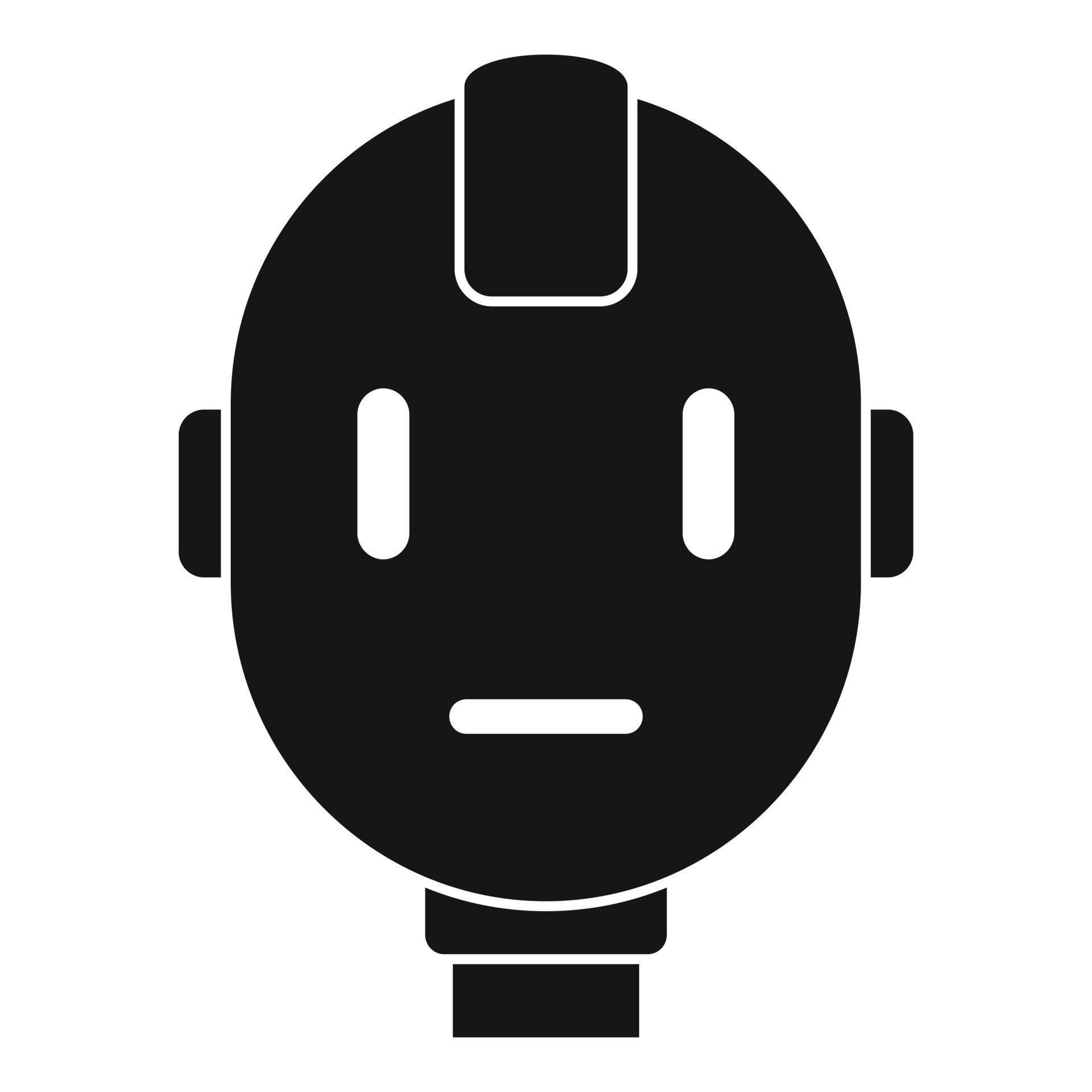 Head robot icon, simple style 14622233 Vector Art at Vecteezy