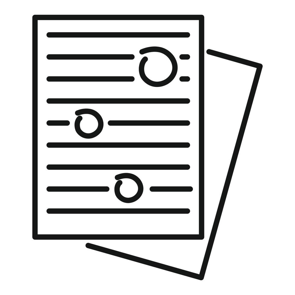 Edit Text Icon Outline Style 14622237 Vector Art At Vecteezy