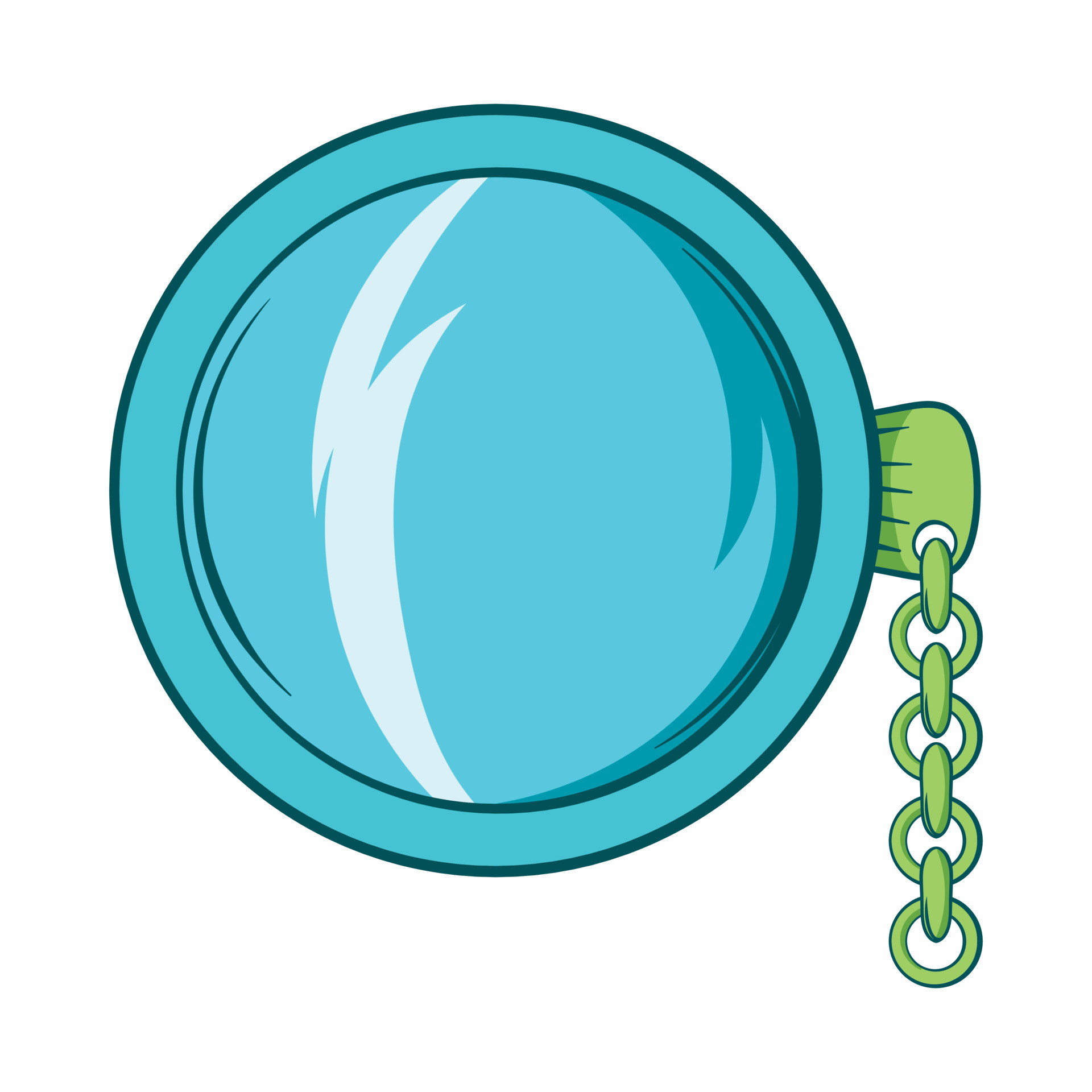 Vintage pocket watch icon, cartoon style 14622446 Vector Art at Vecteezy