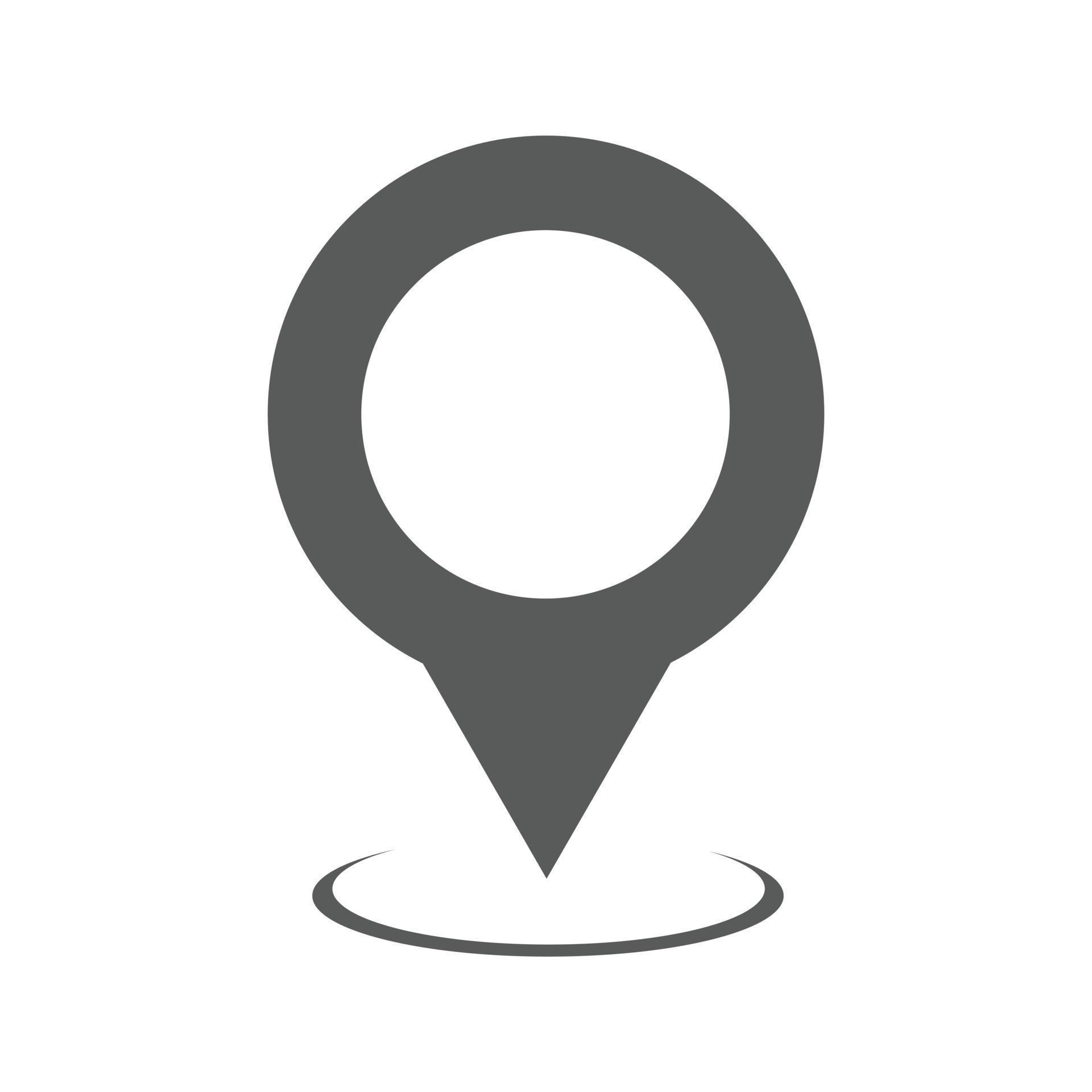 Map pointer icon vector simple 14622741 Vector Art at Vecteezy