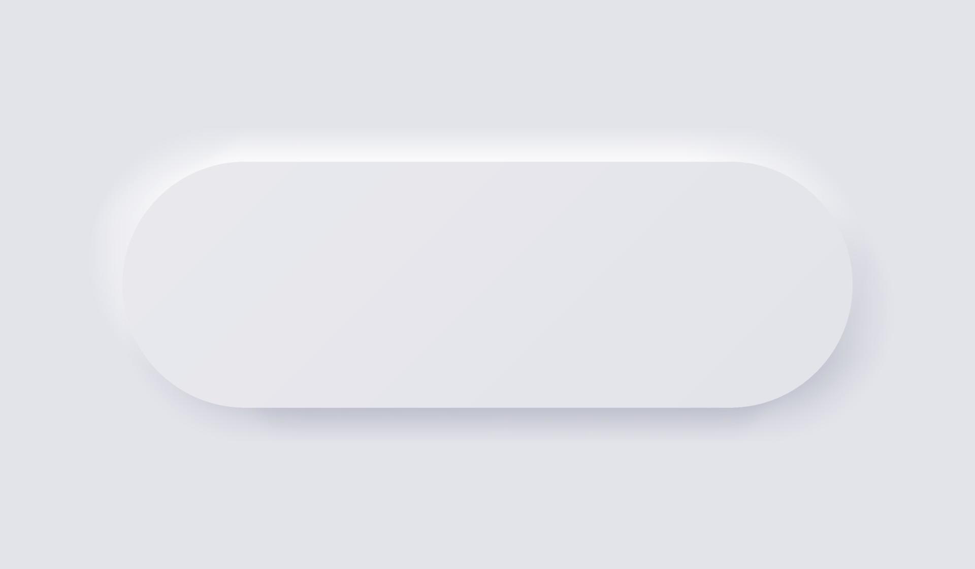 White Neumorphism soft UI Design for Web design, Application UI and more, Blank button, Vector ...