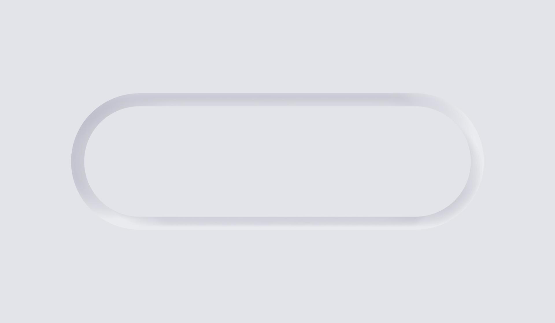 White Neumorphism soft UI Design for Web design, Application UI and more, Blank button, Vector ...