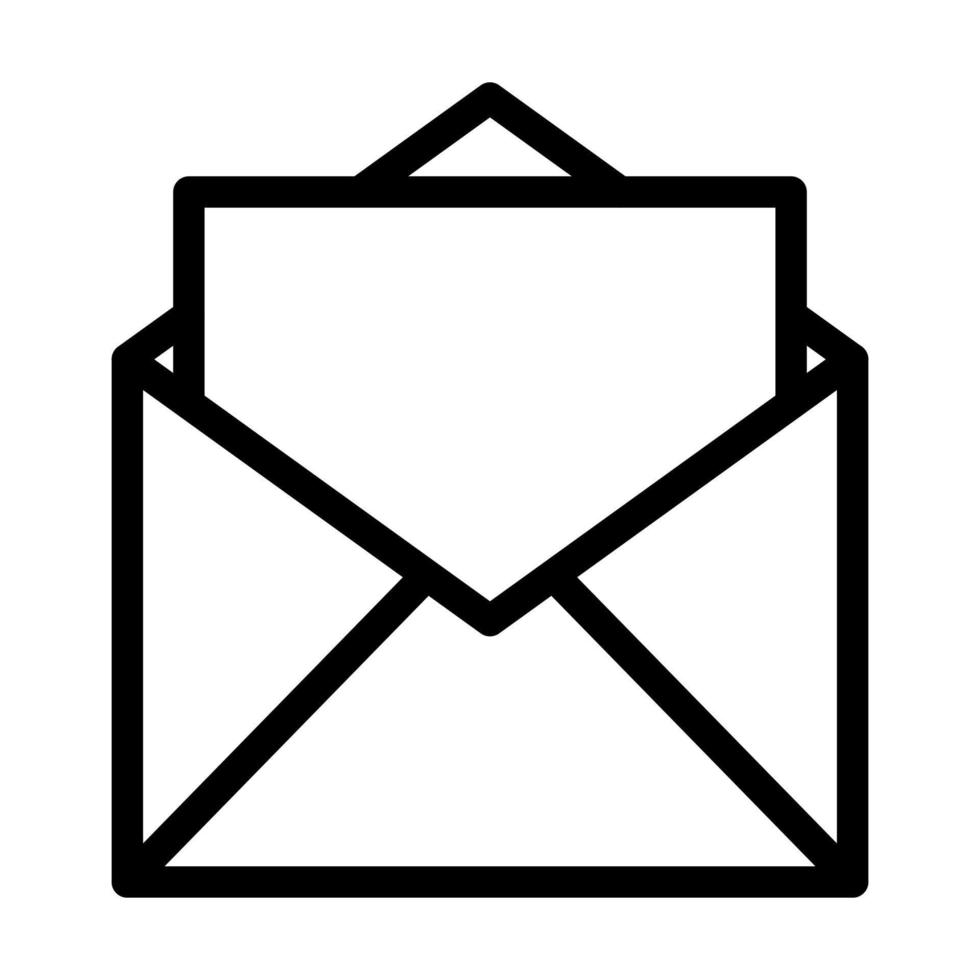 Open Envelope Icon Design 14632341 Vector Art at Vecteezy