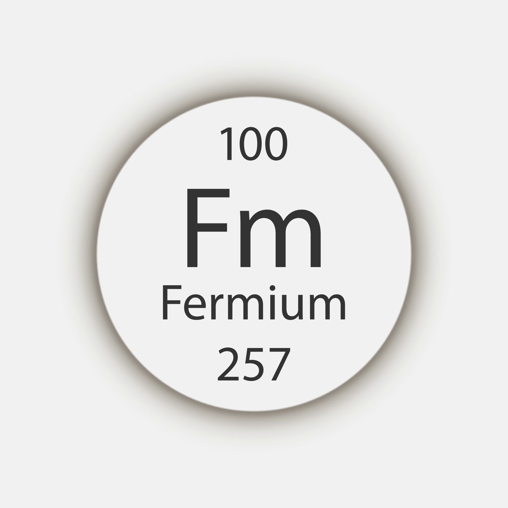 Fermium Symbol