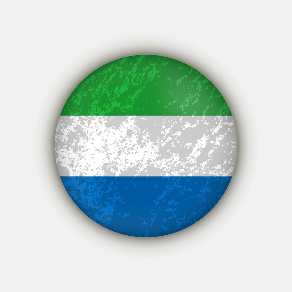 Country Sierra Leone. Sierra Leone flag. Vector illustration. 14633276 ...