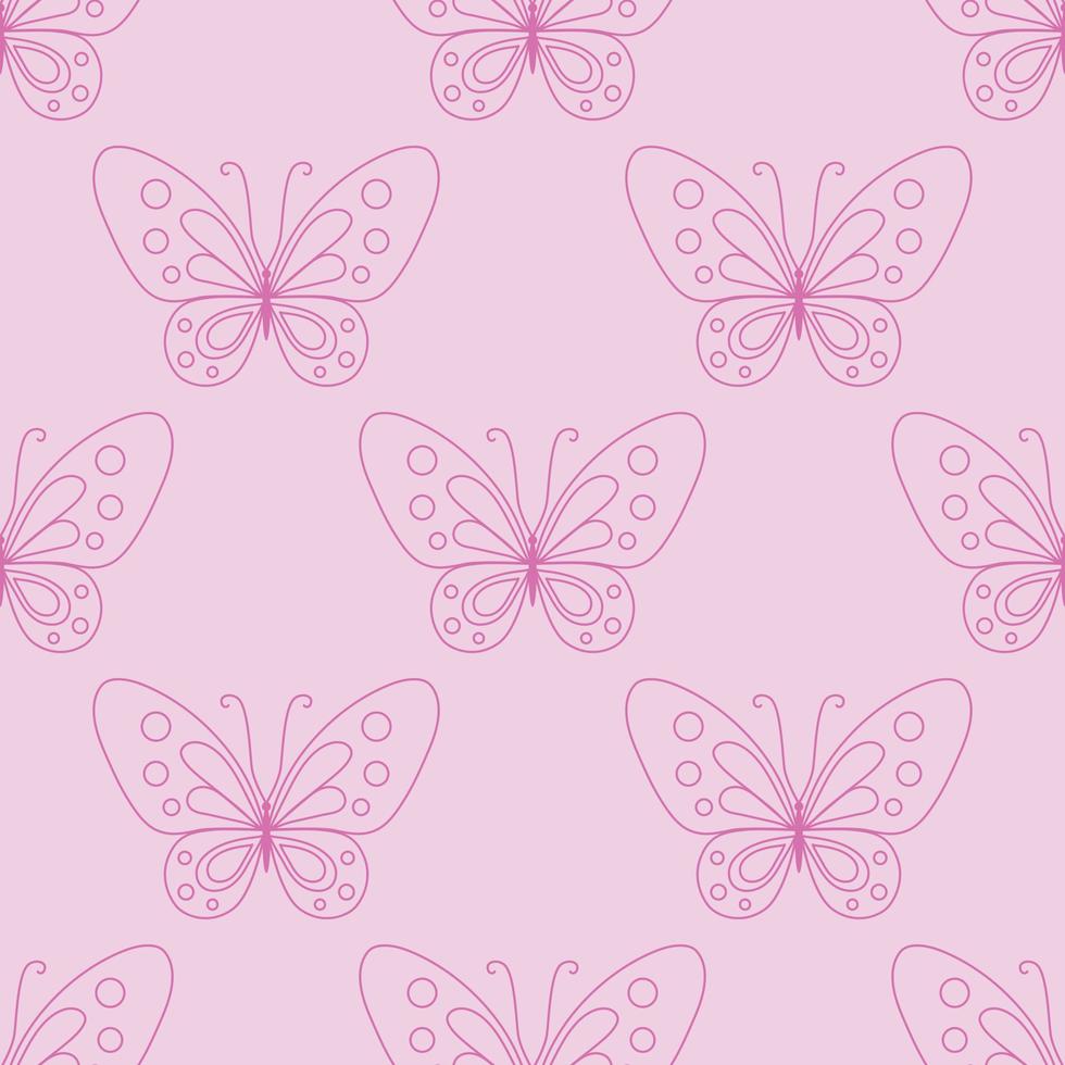 All pink butterfly repeat pattern 14634028 Vector Art at Vecteezy All pink butterfly repeat pattern 14634028 Vector Art at Vecteezy