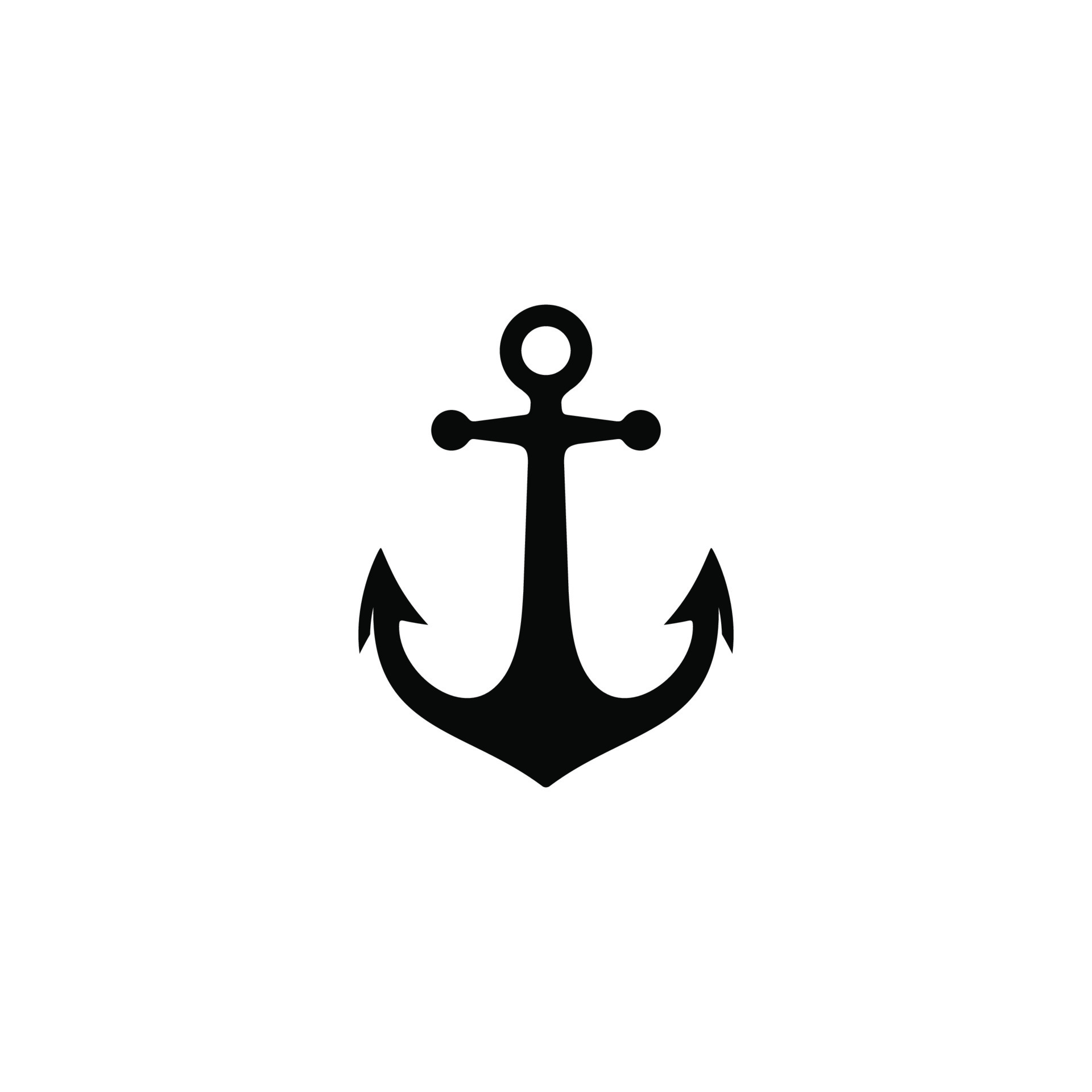 Anchor simple flat icon vector 14635043 Vector Art at Vecteezy Anchor simple flat icon vector 14635043 Vector Art at Vecteezy