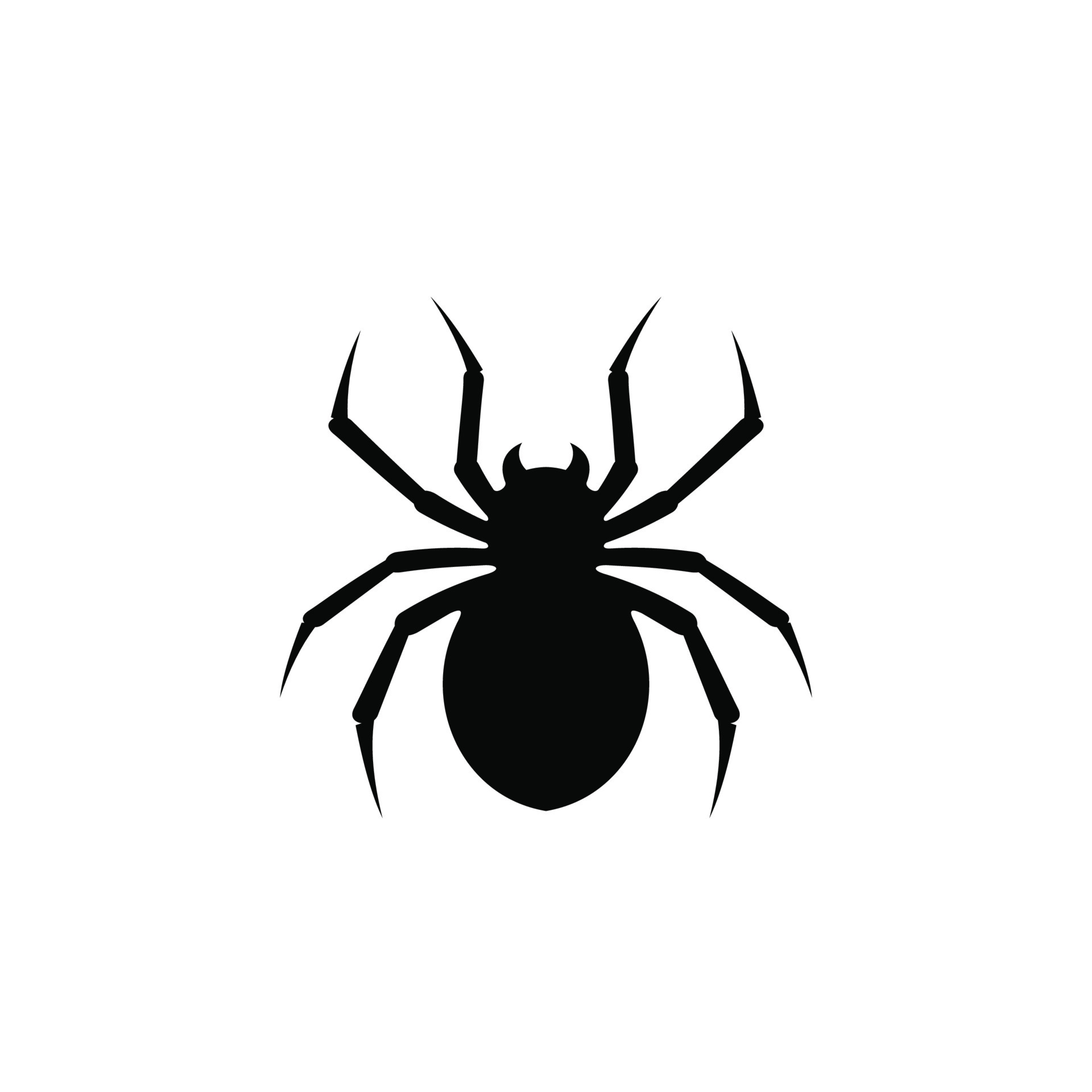 Spider simple flat icon vector 14635064 Vector Art at Vecteezy Spider simple flat icon vector 14635064 Vector Art at Vecteezy