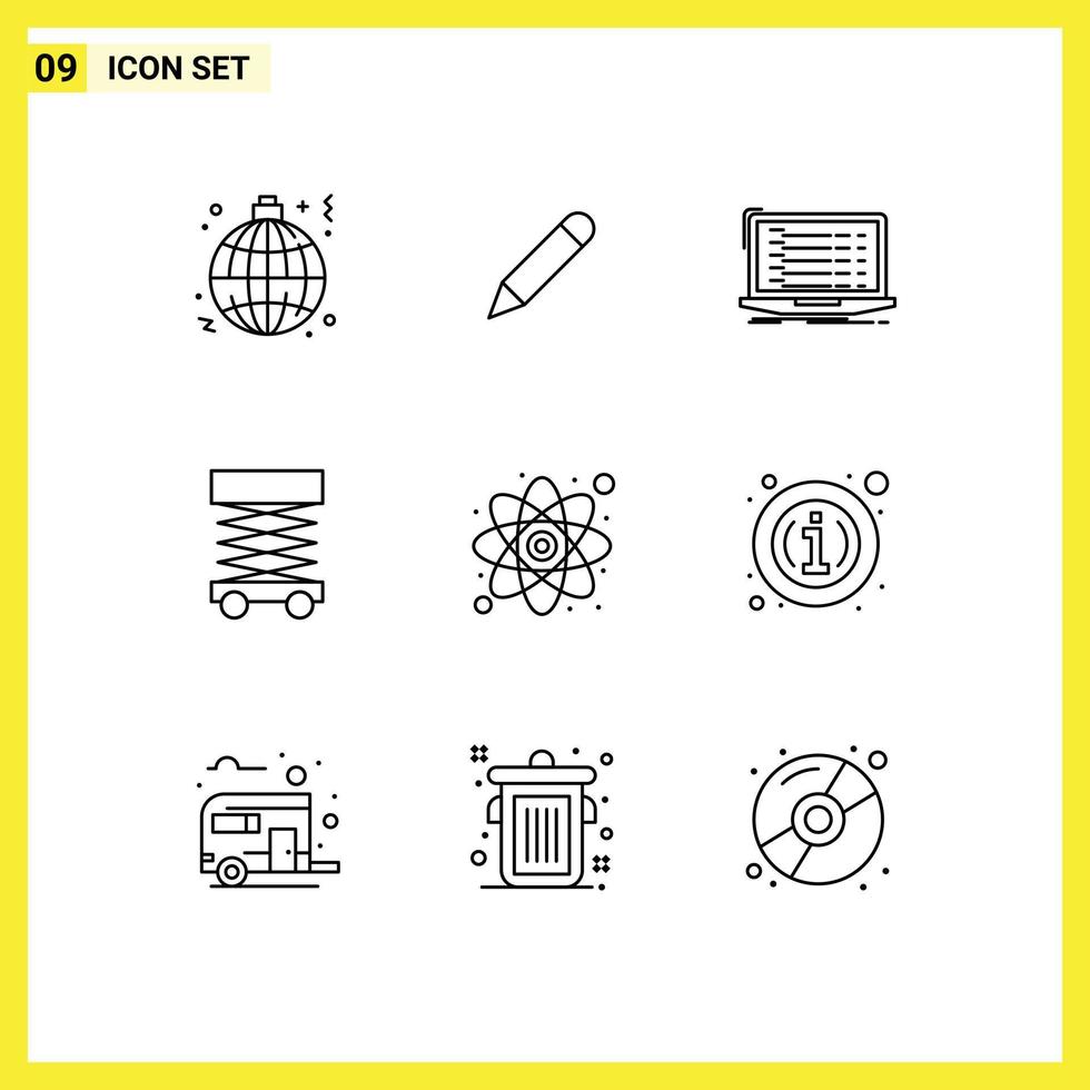 9 Universal Outline Signs Symbols of structure develop write ... 9 Universal Outline Signs Symbols of structure develop write ...