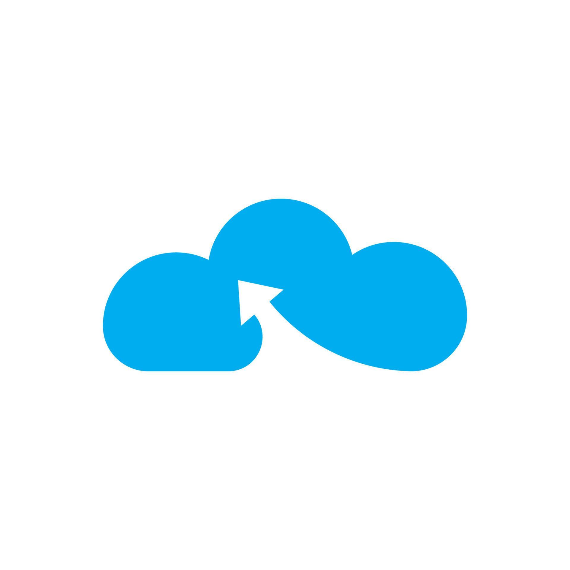 Cloud Logo vector 14639910 Vector Art at Vecteezy