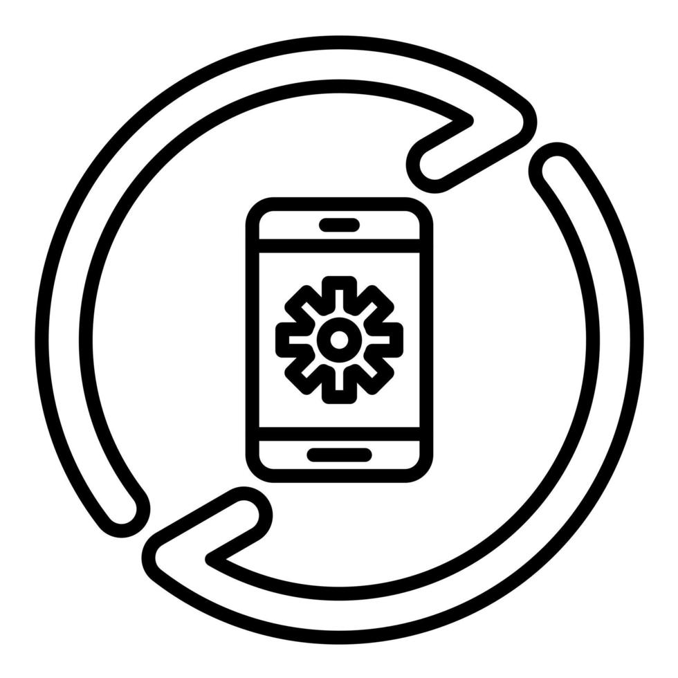 Application Process Line Icon 14640518 Vector Art at Vecteezy