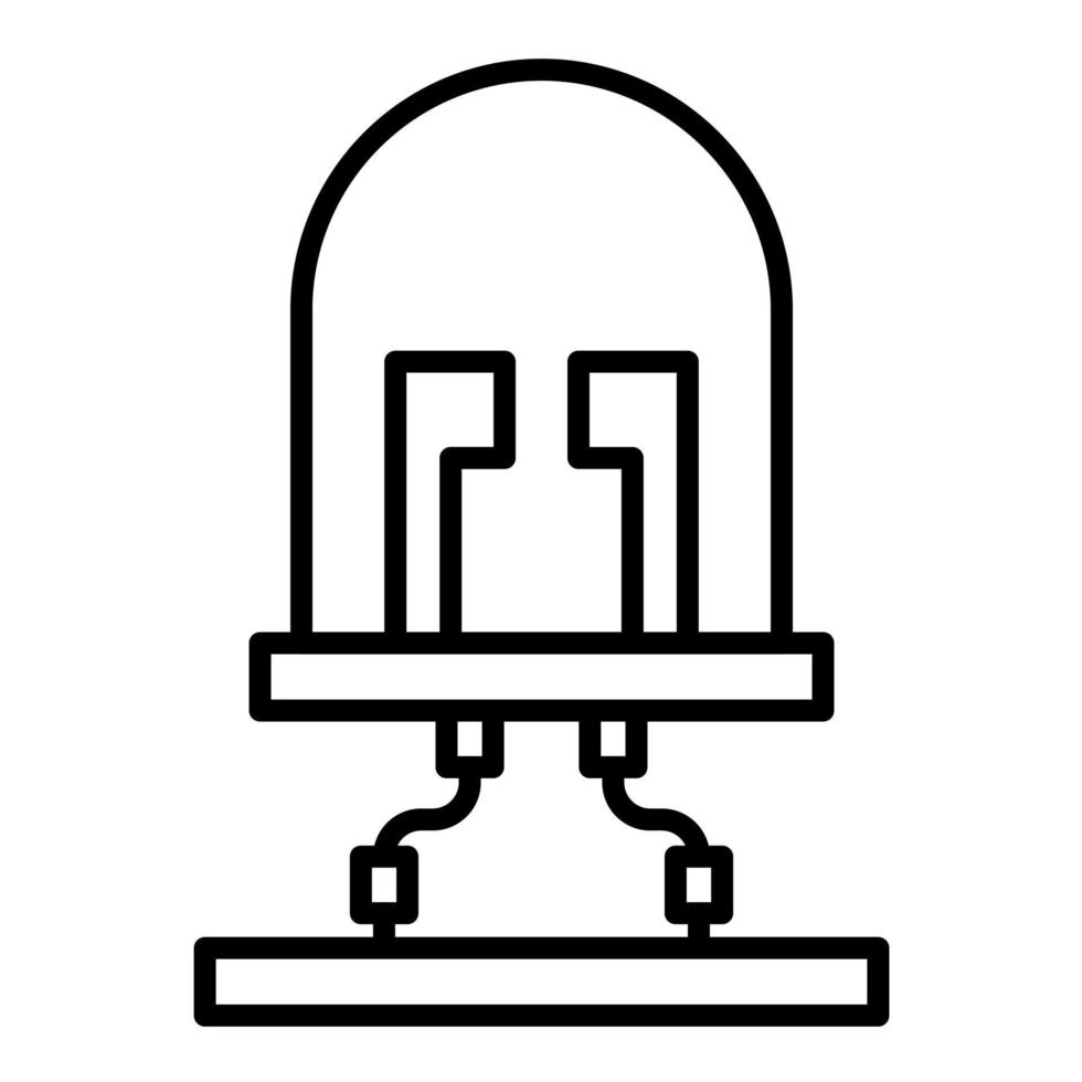 Diode Line Icon 14640641 Vector Art at Vecteezy