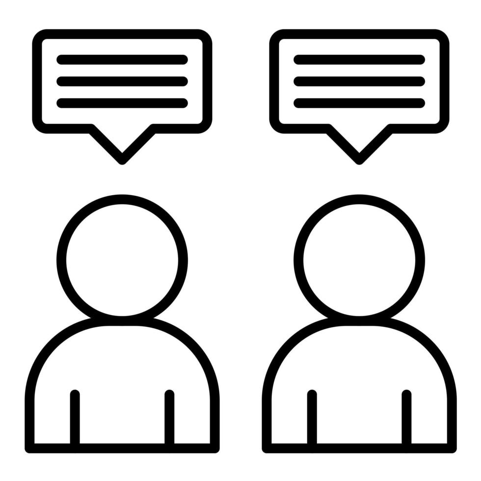 Communication Line Icon 14641194 Vector Art At Vecteezy