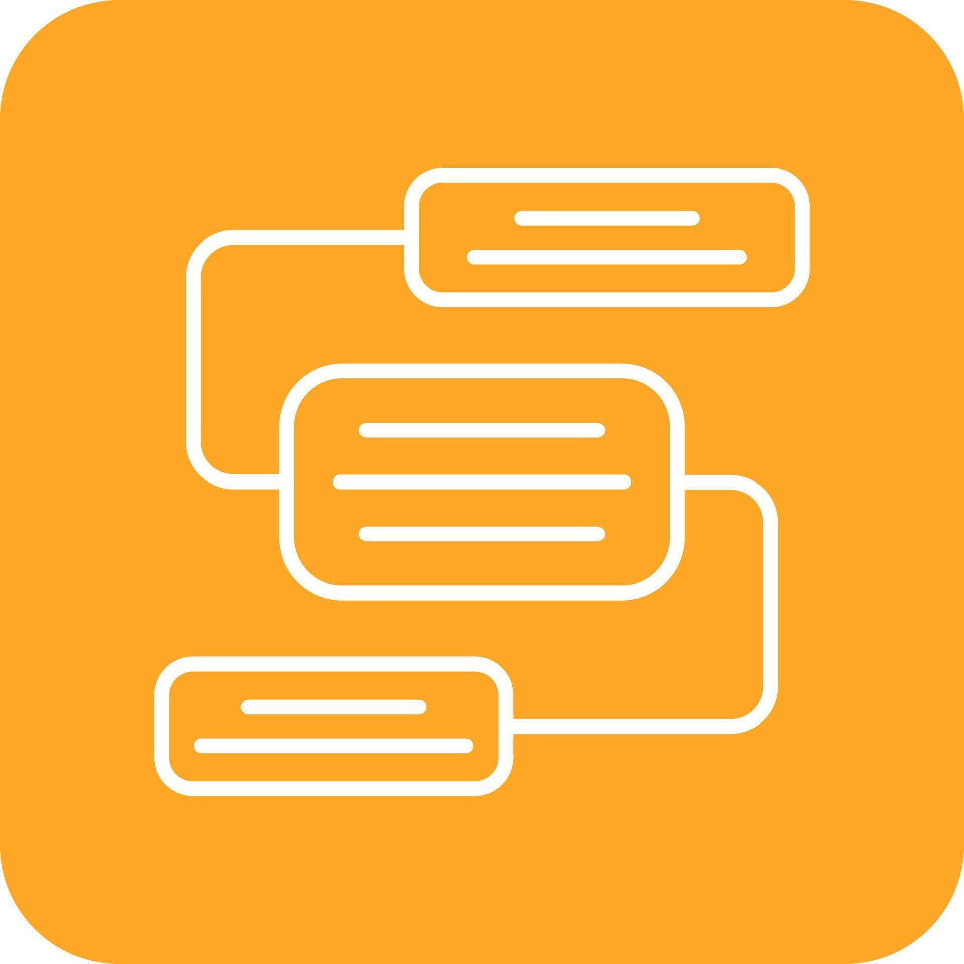 Workflow Line Round Corner Background Icons 14641469 Vector Art At Vecteezy