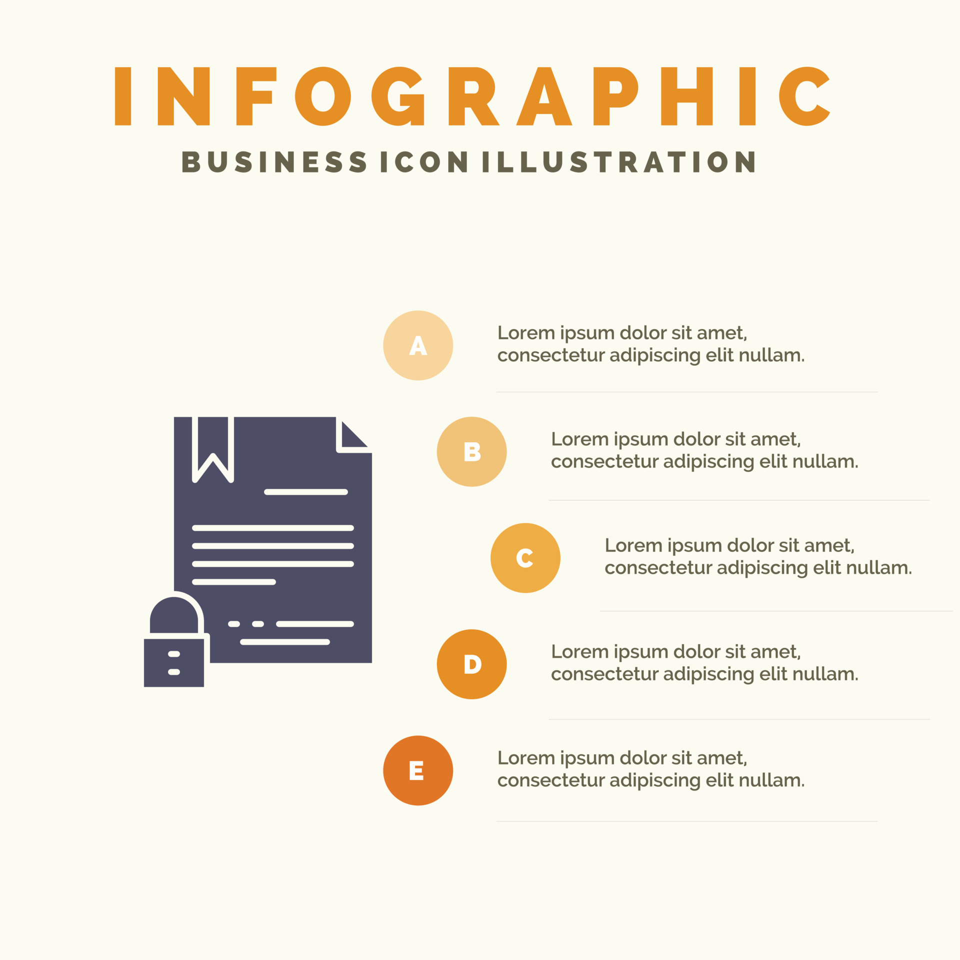 Electronic Signature Contract Digital Document Internet Solid Icon
