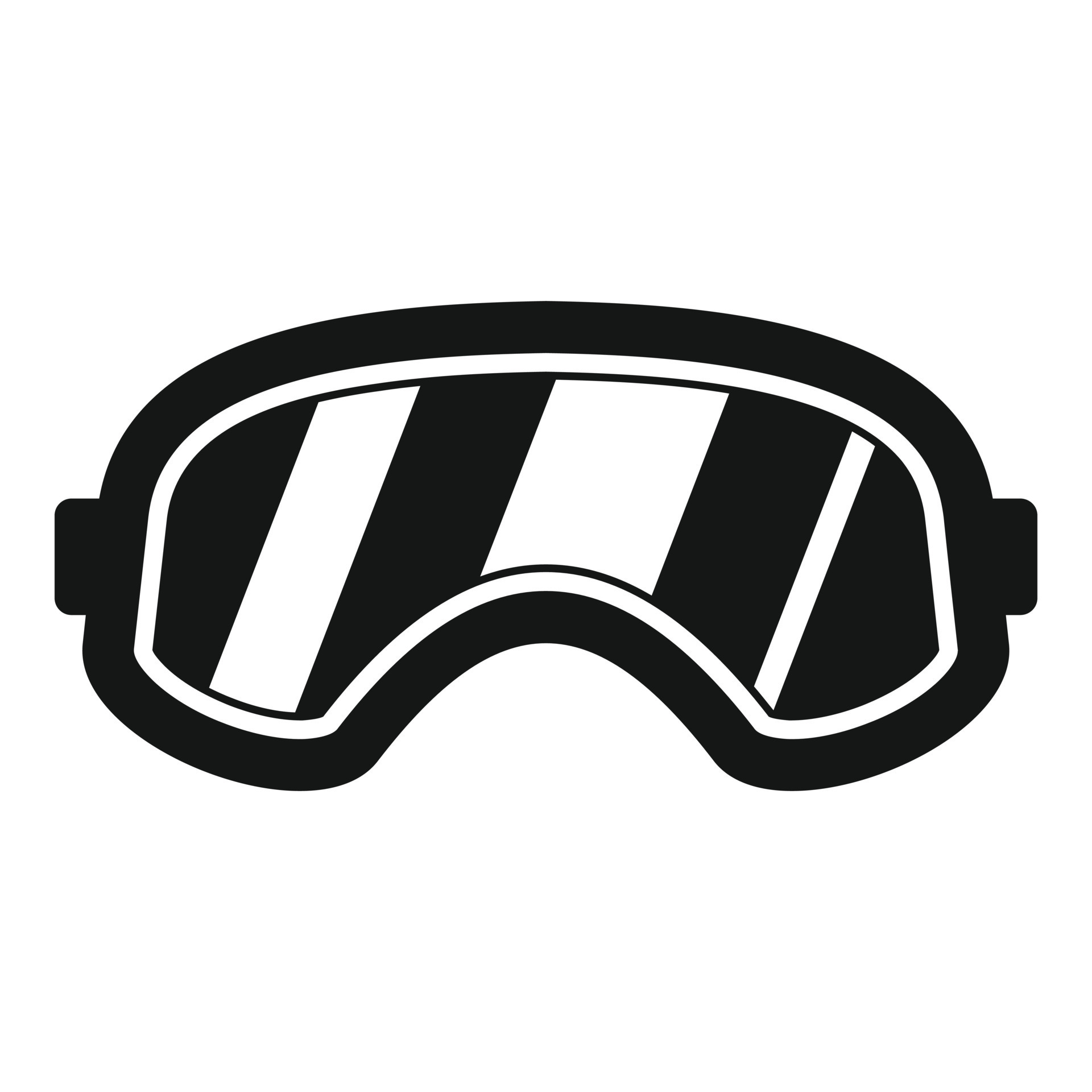 Snowboarding glasses icon, simple style 14645309 Vector Art at Vecteezy