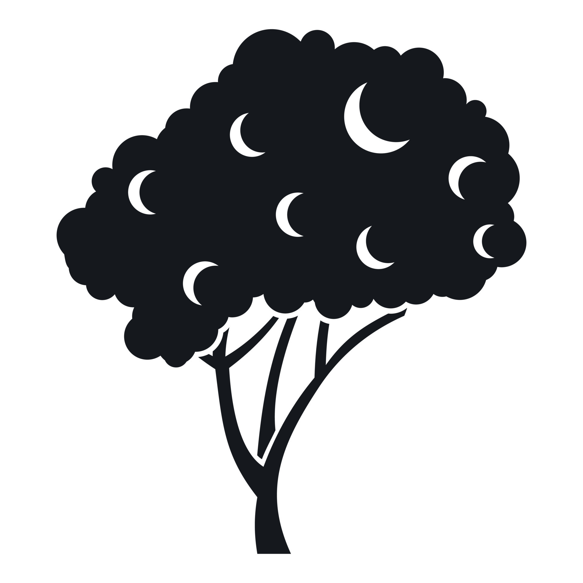 Tree icon, simple style 14646061 Vector Art at Vecteezy