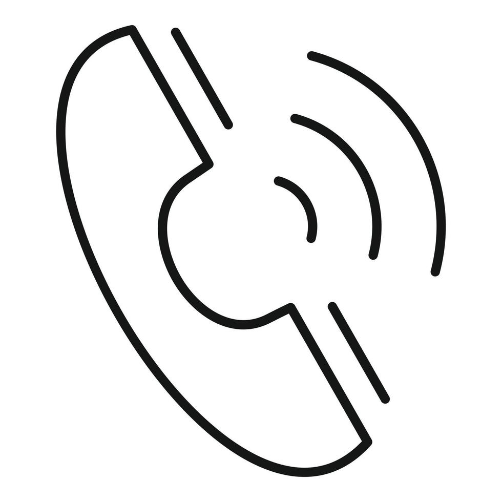 Phone call icon, outline style 14650726 Vector Art at Vecteezy Phone call icon, outline style 14650726 Vector Art at Vecteezy