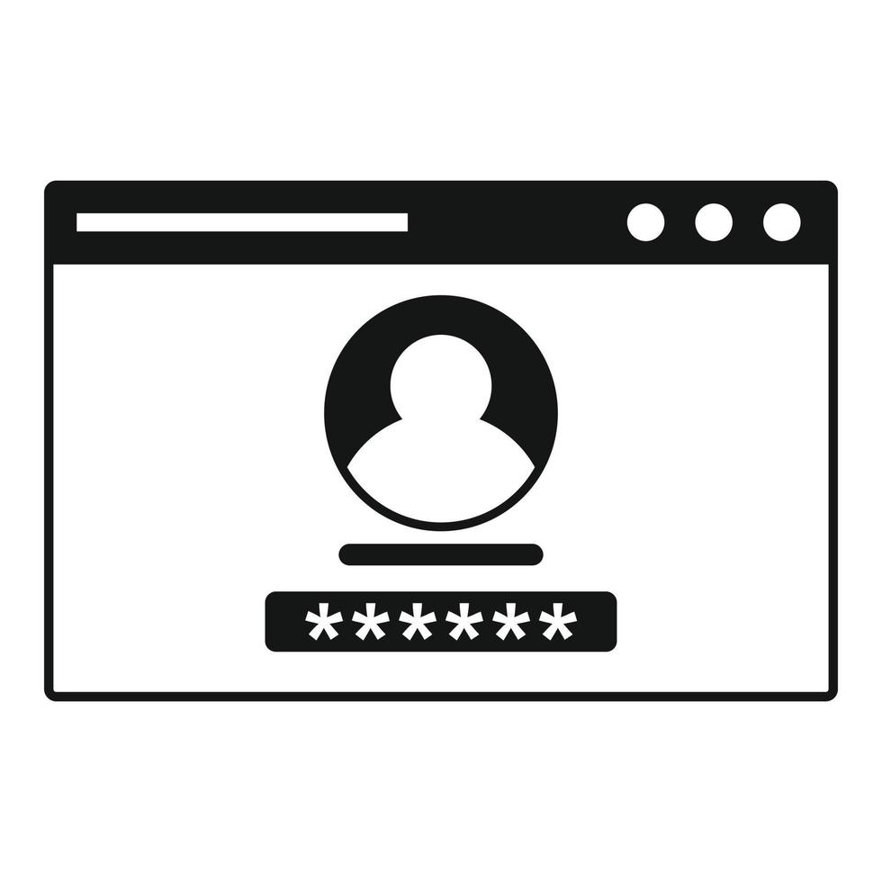 Web authentication icon, simple style 14653590 Vector Art at Vecteezy Web authentication icon, simple style 14653590 Vector Art at Vecteezy