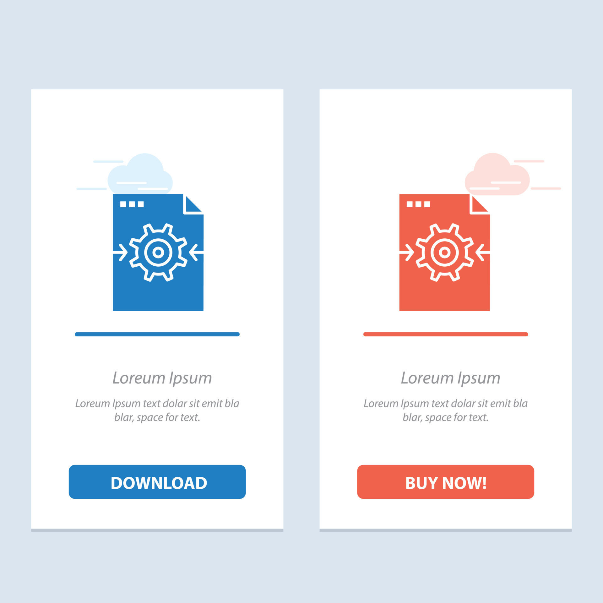 File Gear Setting Arrow Blue and Red Download and Buy Now web Widget Card Template 14654031 ...