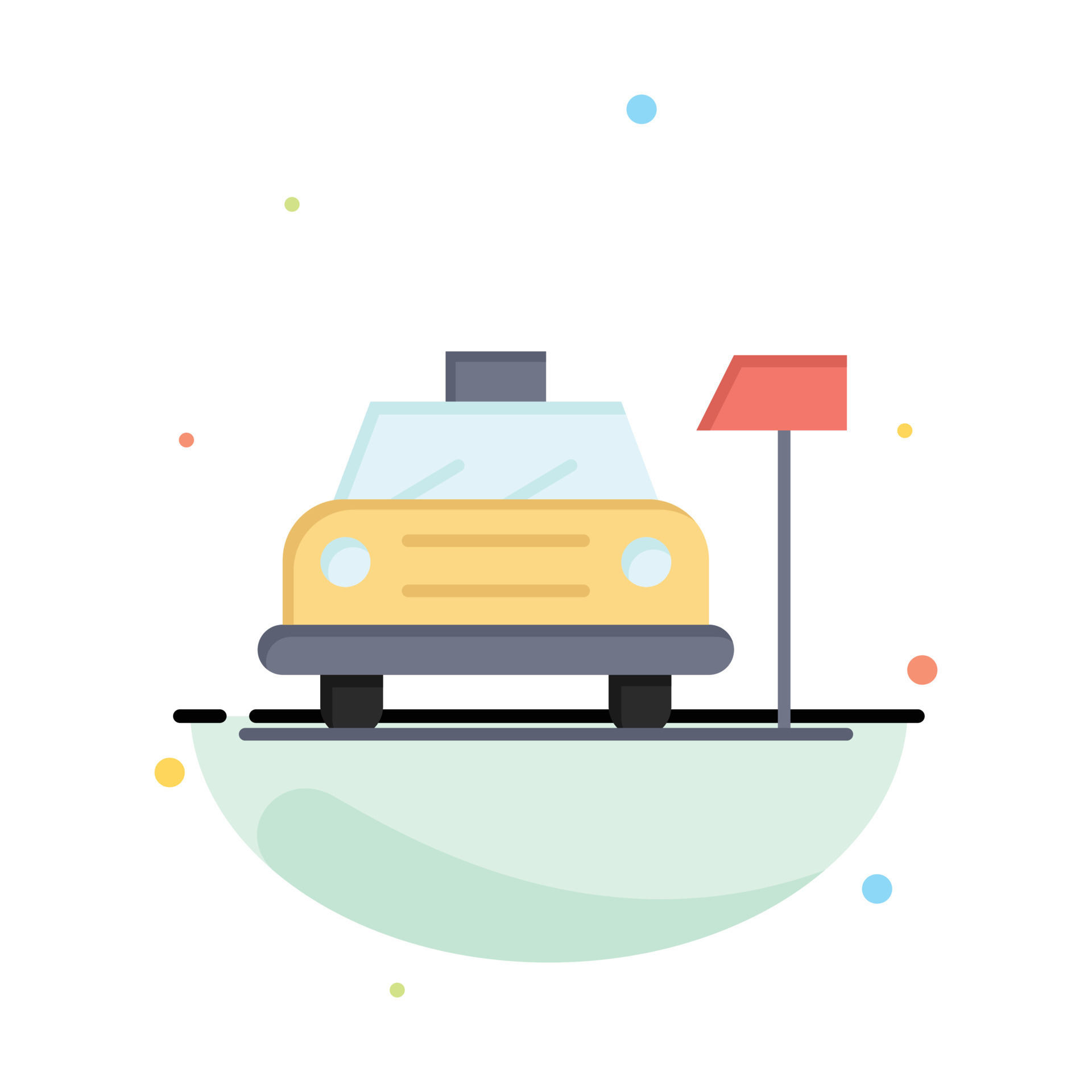 Car Parking Hotel Service Abstract Flat Color Icon Template 14655024 ... Car Parking Hotel Service Abstract Flat Color Icon Template 14655024 ...