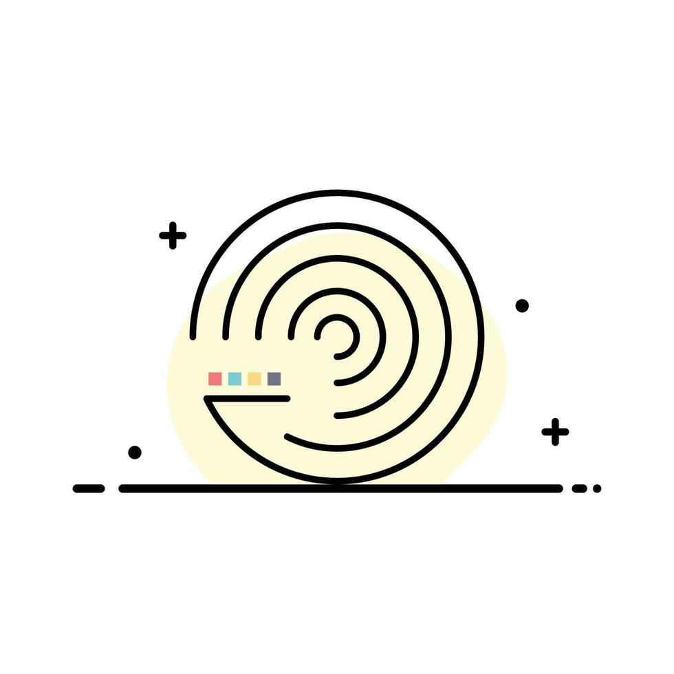Forecasting Model Forecasting Model Science Business Logo Template Flat