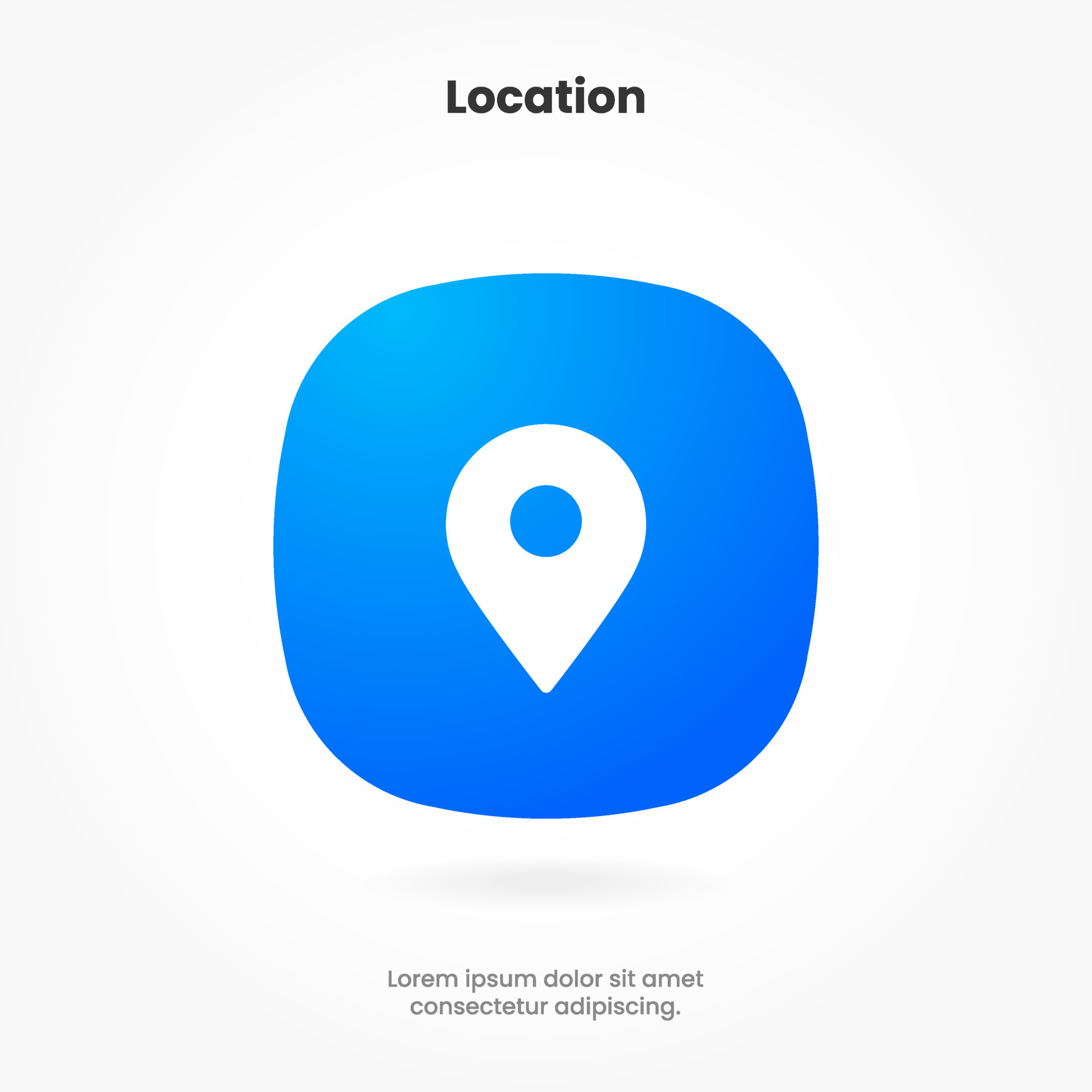 3d target pin point icon. Red map location pointer icon symbol sign ... 3d target pin point icon. Red map location pointer icon symbol sign ...