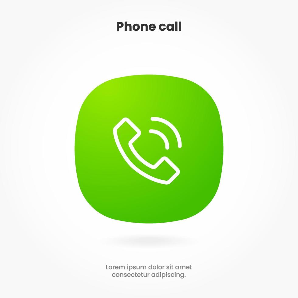 3d Flat Phone Button Icon Incoming Call Calling Mobile Voice Talk 3d-flat-phone-button-icon-incoming-call-calling-mobile-voice-talk