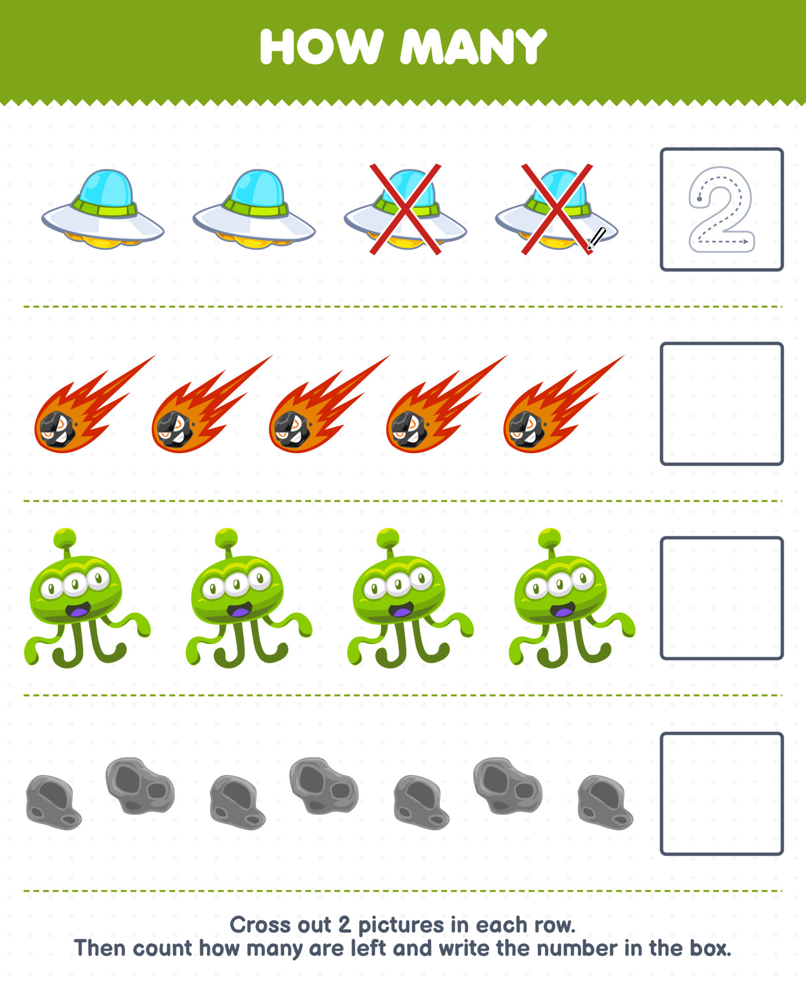 Printable Comet Asteroid