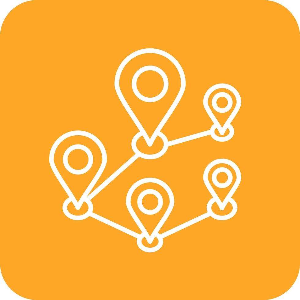 Multiple Destinations Line Round Corner Background Icons 14660575 ... Multiple Destinations Line Round Corner Background Icons 14660575 ...