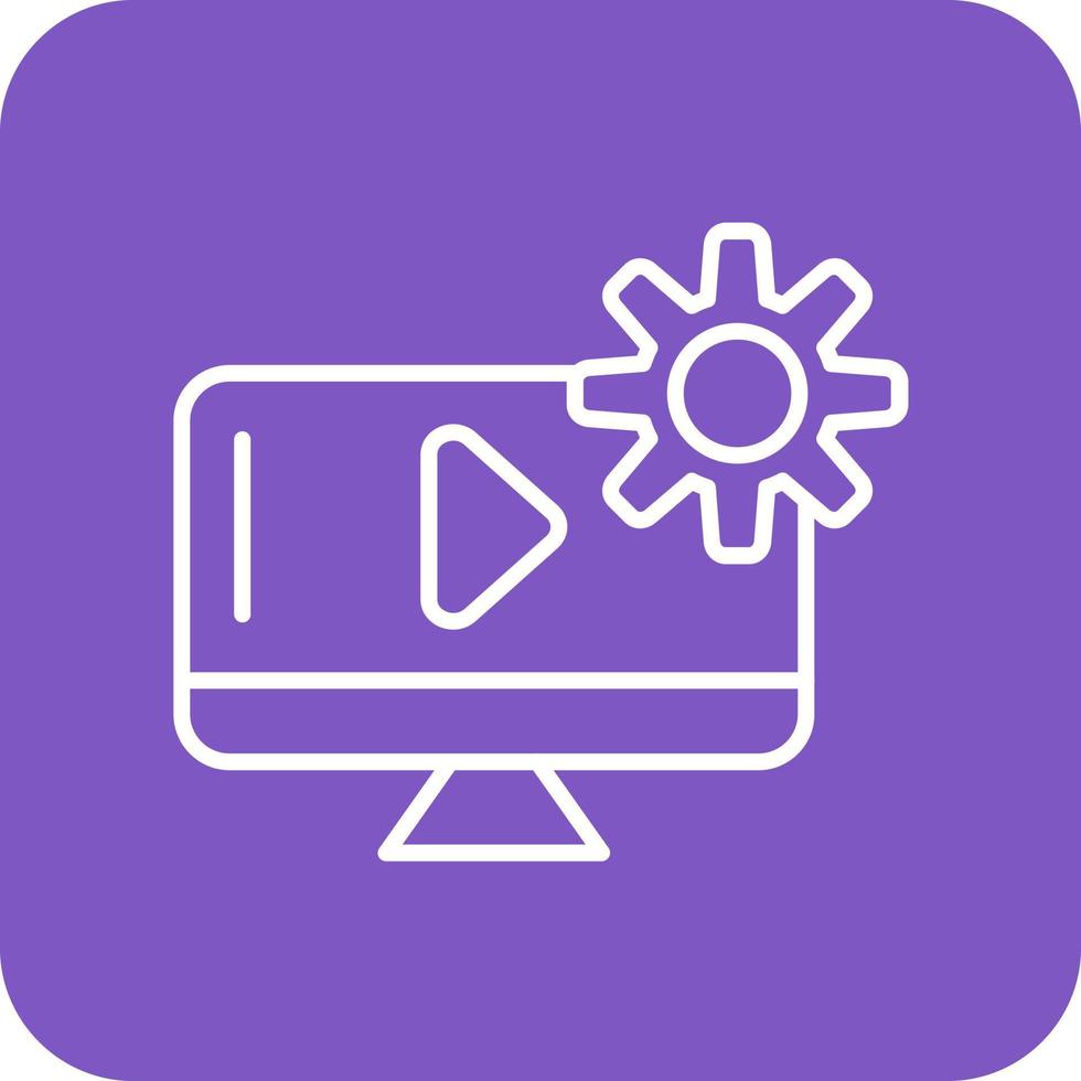 Tutorial Line Round Corner Background Icons 14660912 Vector Art at Vecteezy