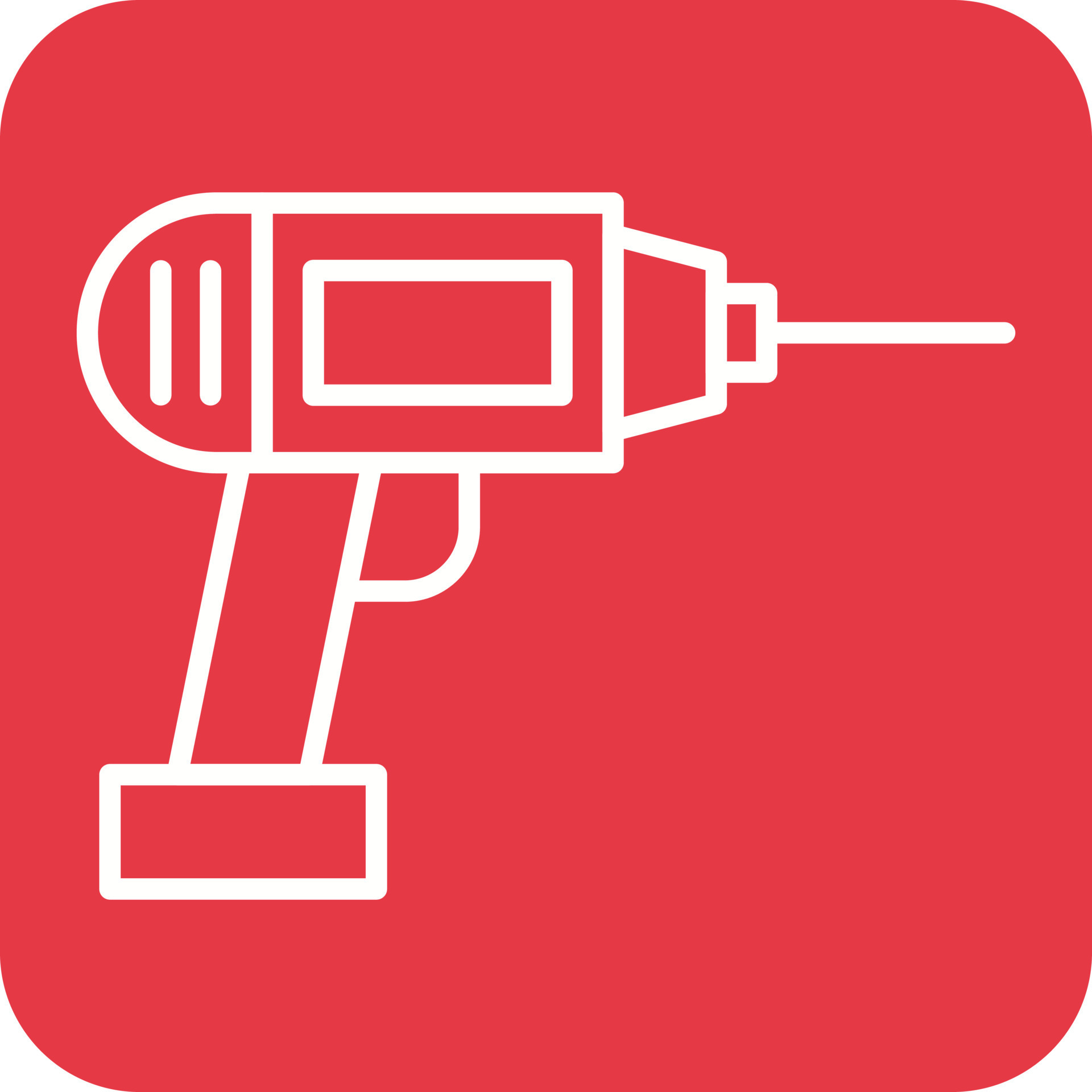 Driller Line Round Corner Background Icons 14661265 Vector Art at Vecteezy