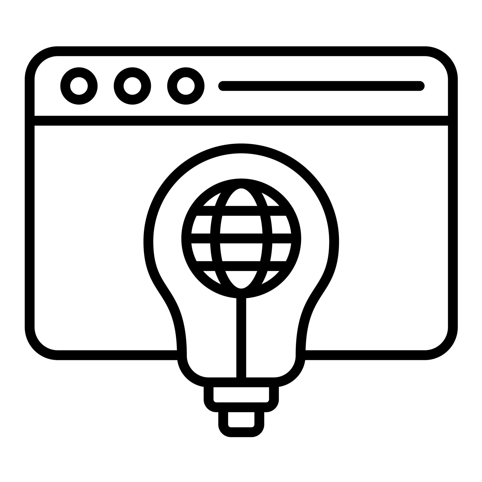 Website Solutions Line Icon 14661279 Vector Art at Vecteezy