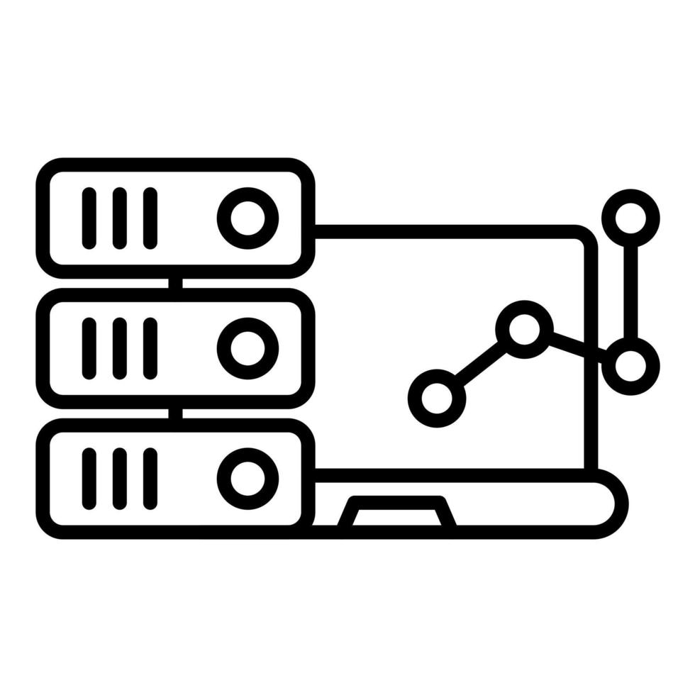 Big Data Line Icon 14661549 Vector Art at Vecteezy