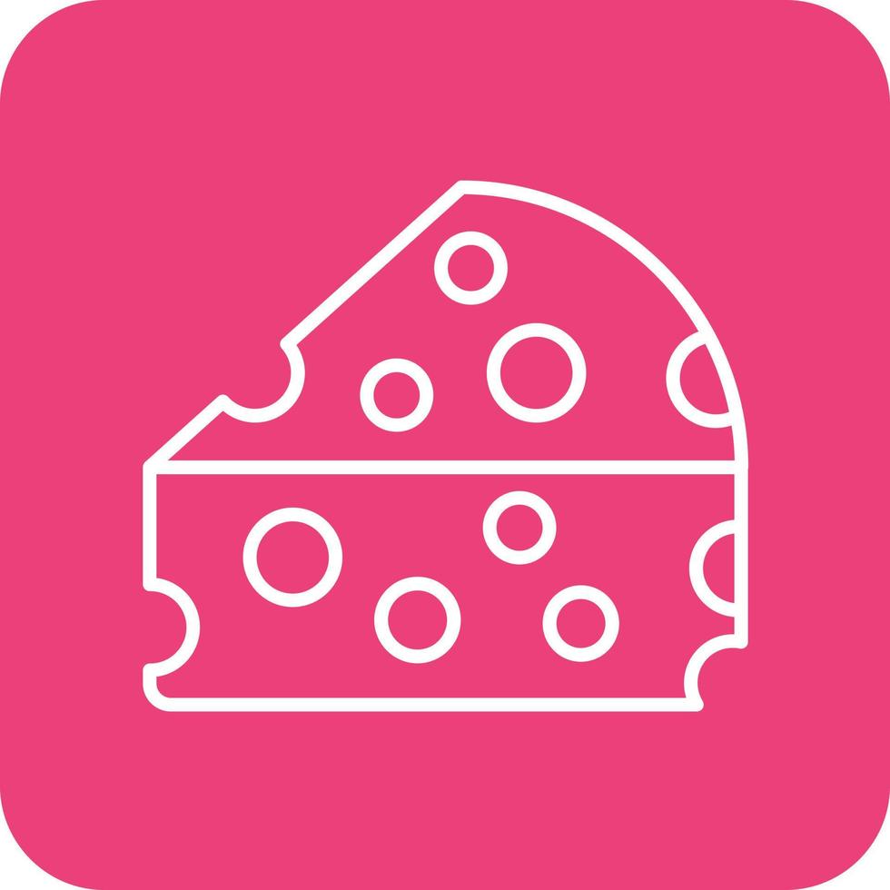Cheese Line Round Corner Background Icons 14662253 Vector Art at Vecteezy