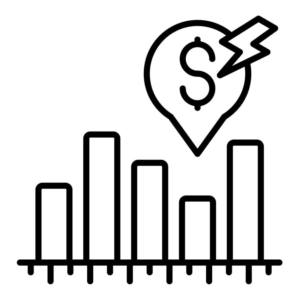 Market Forecast Line Icon 14662287 Vector Art at Vecteezy