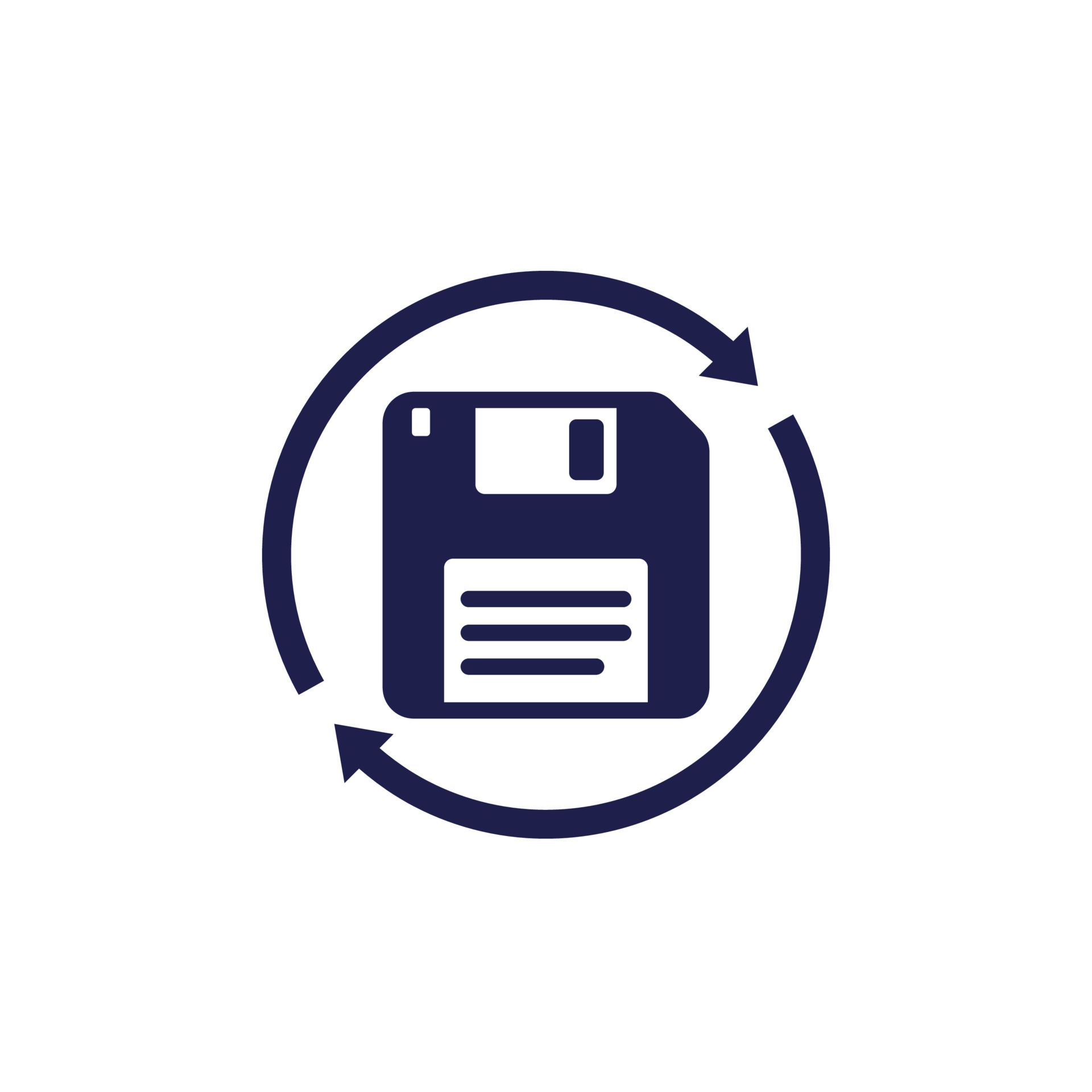 Backup Floppy Disk Vector Icon 14663414 Vector Art At Vecteezy