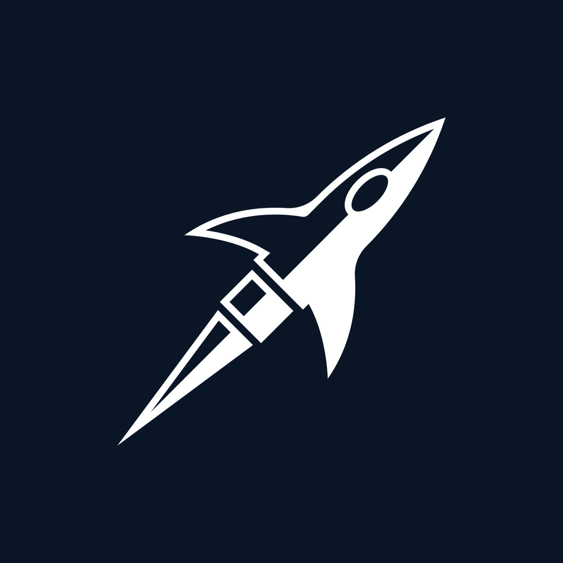 Rocket symbol illustration 14664587 Vector Art at Vecteezy