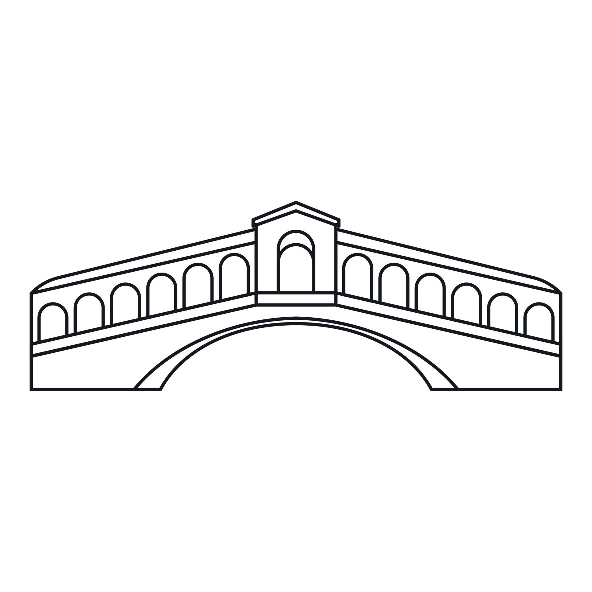 Rialto Bridge in Venice icon, outline style 14668714 Vector Art at Vecteezy Rialto Bridge in Venice icon, outline style 14668714 Vector Art at Vecteezy