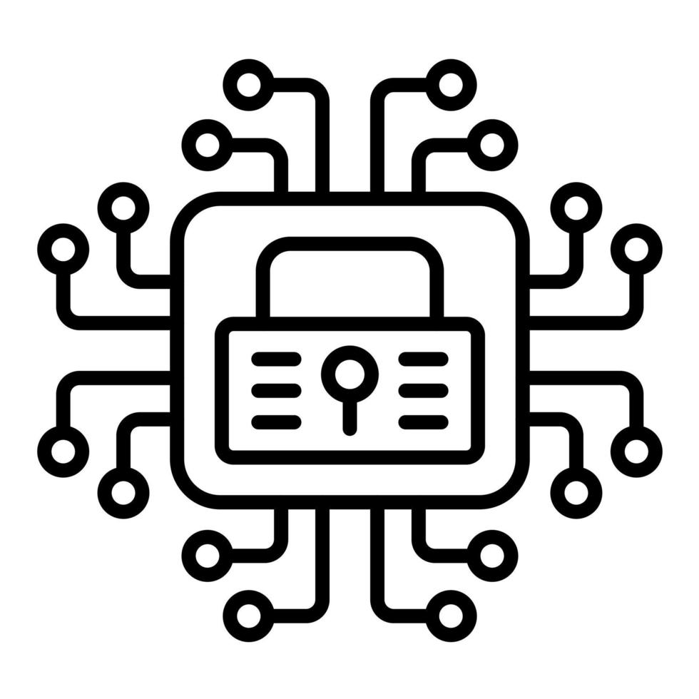 Cyber Security Line Icon 14670056 Vector Art at Vecteezy Cyber Security Line Icon 14670056 Vector Art at Vecteezy