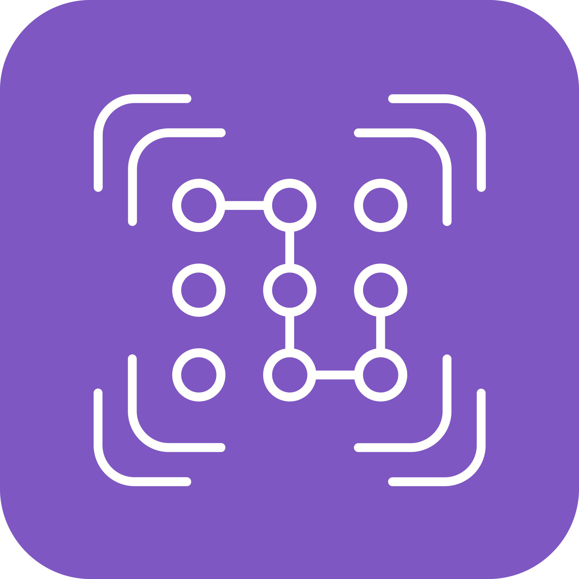 Pattern Recognition Line Round Corner Background Icons 14670285 Vector Art At Vecteezy