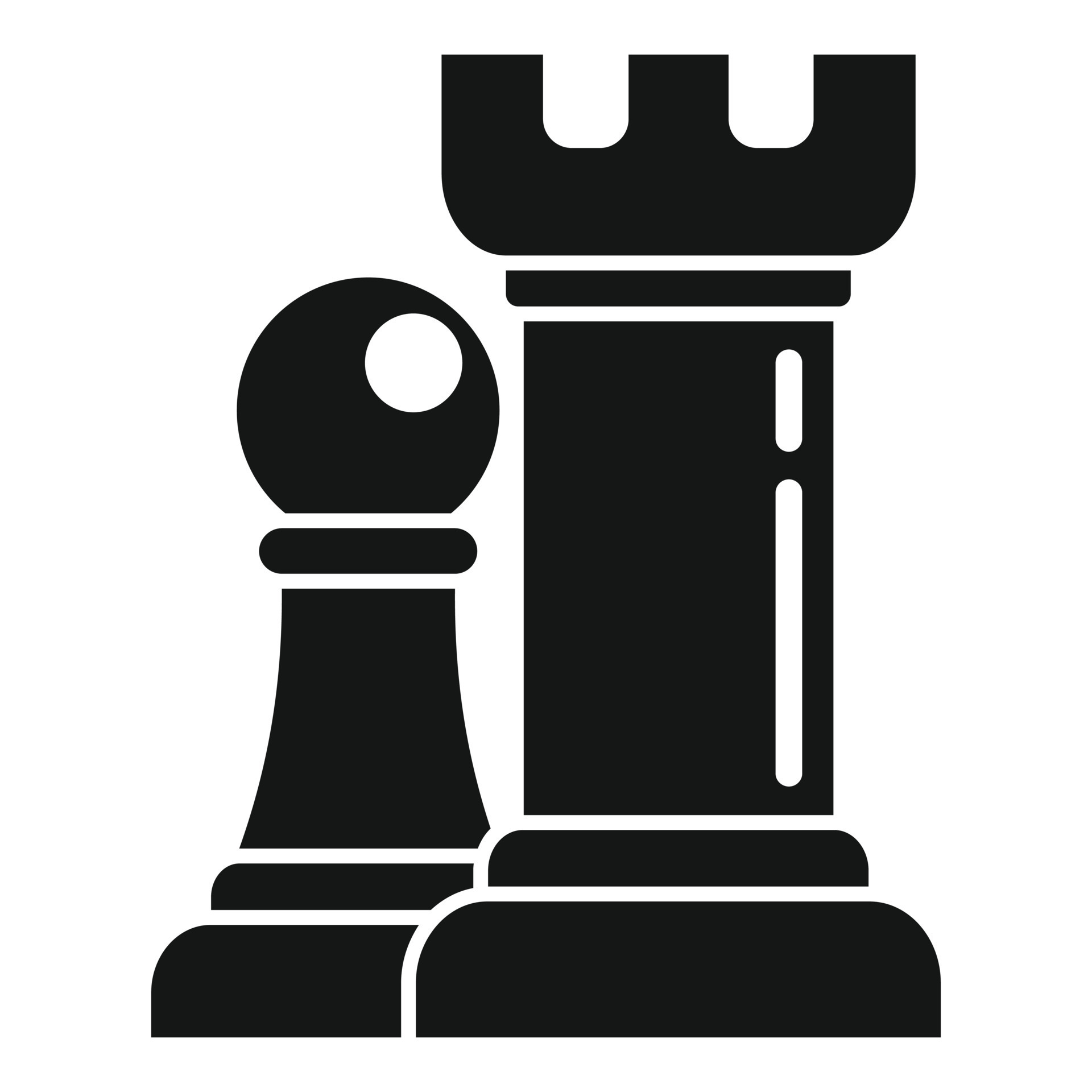 Chess game icon, simple style 14670474 Vector Art at Vecteezy