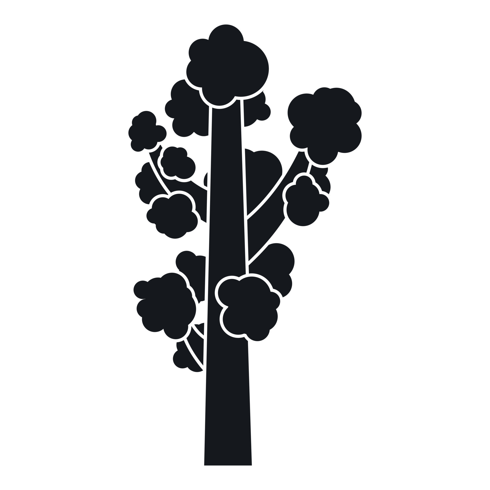 Tree icon, simple style 14672095 Vector Art at Vecteezy